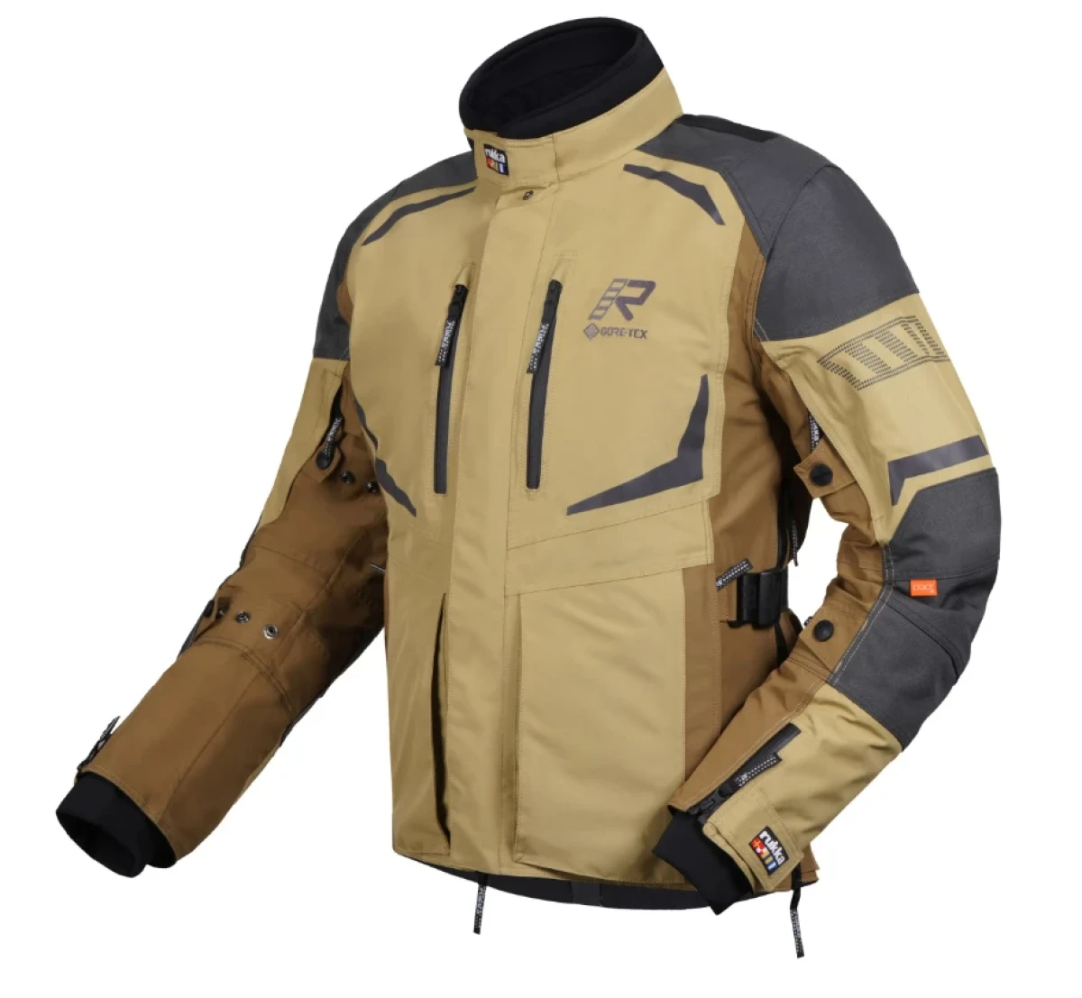 Rukka Ventu-r Mc Jakke Herre Khaki Laminert