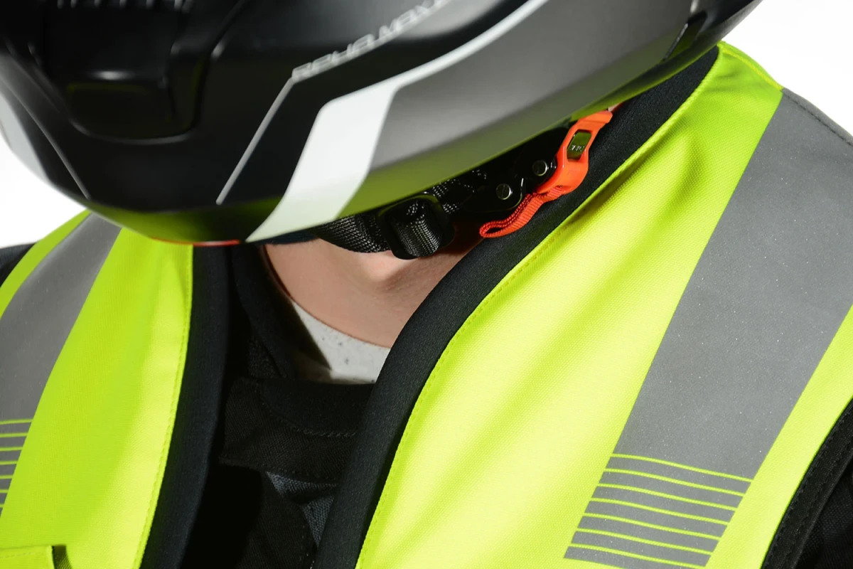 Helite Turtle 2 Airbag Vest Hi-vis Manuell