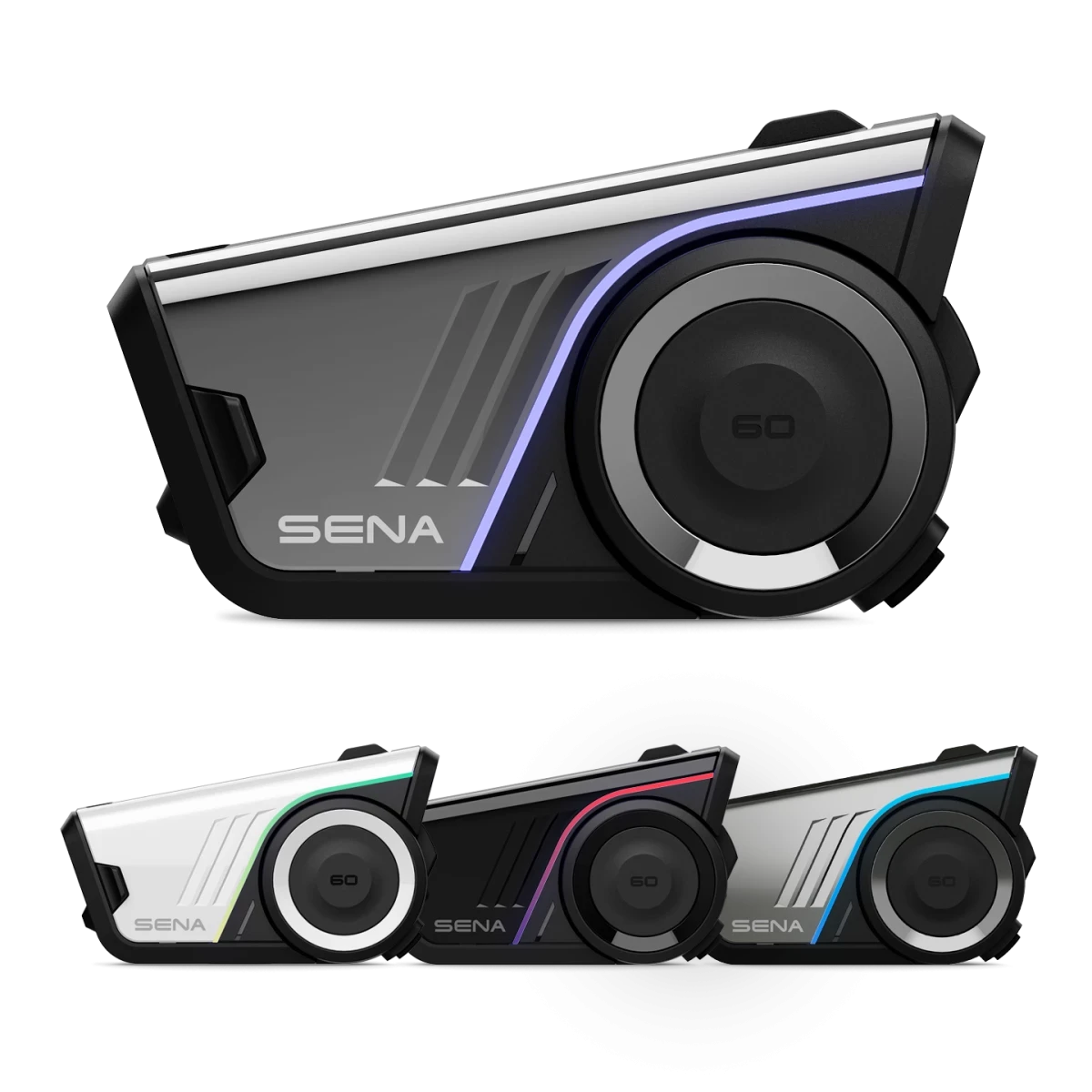 Sena 60s Bluetooth Intercom M/mesh Og Wave Enkelt Sett